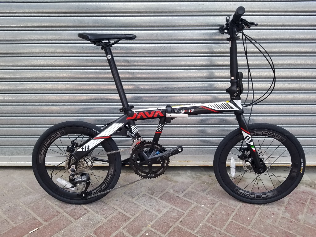 香港行貨 新花 JAVA FIT -18S 18速 碟剎 20吋 摺疊單車 單車, 運動產品, 單車及配件, 單車 - Carousell