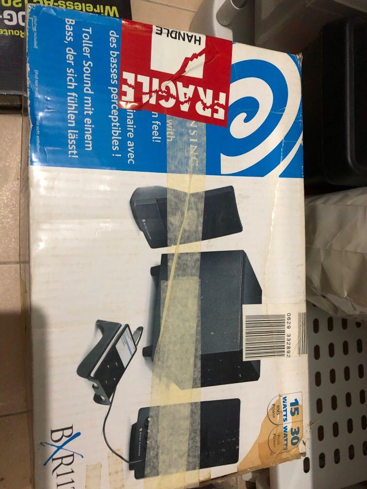 Altec Lansing BXR1121 2.1 Stereo Speaker System - 15W, Audio, Soundbars ...