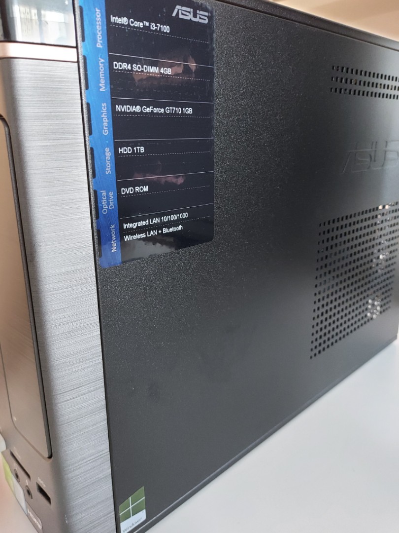 Asus K20CD-K-SG012T Desktop, Computers & Tech, Parts & Accessories ...