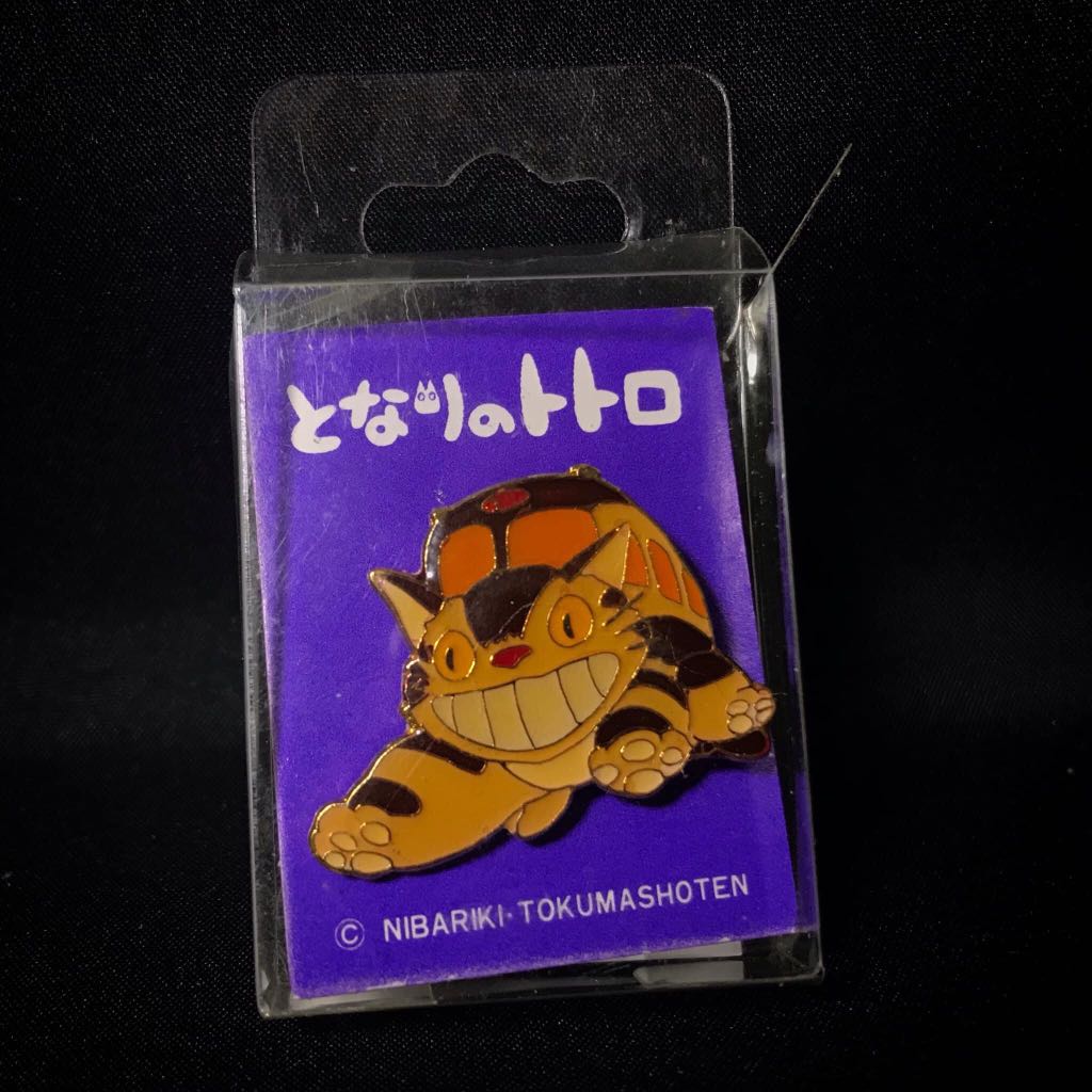 Authentic Studio Ghibli My Neighbor Totoro Catbus enamel pin 1” - Php ...