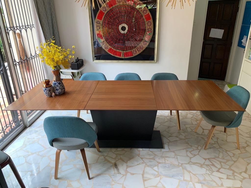 Bo Concept Milano Extenable Dining Table - $800 OBO, Furniture, Tables ...