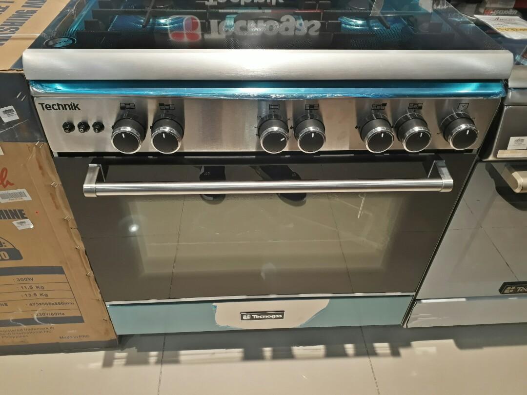 Tecnogas Cooking Gas Range 80cm 90cm with Rottiserie, TV & Home ...