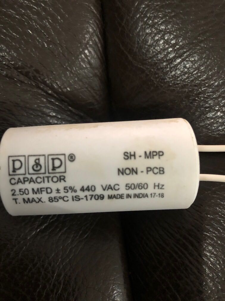 Celling fan capacitor, Furniture & Home Living, Lighting & Fans, Fans ...
