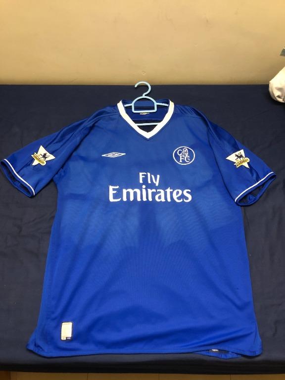 Chelsea Home 2003 2004 2005 Adrian Mutu Jersey Authentic CFC Vintage ...
