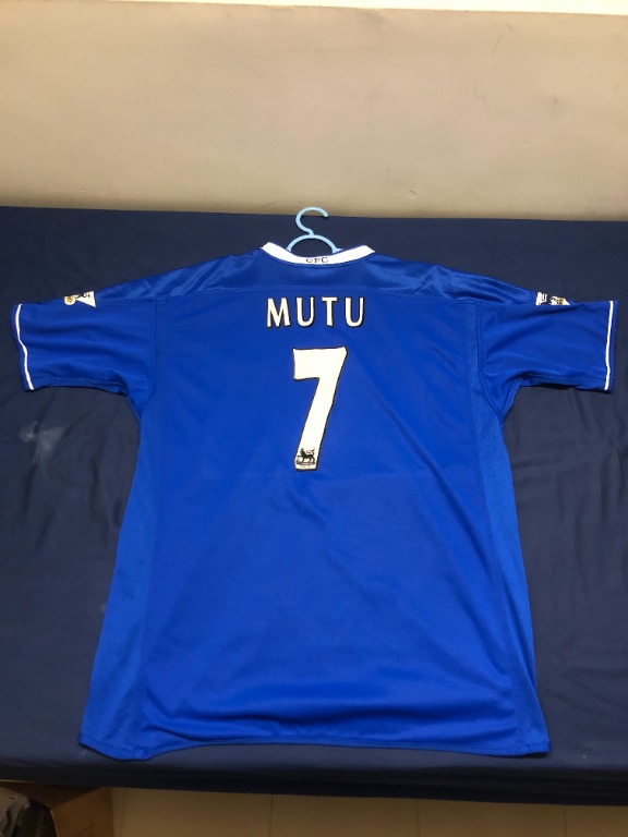 Chelsea Home 2003 2004 2005 Adrian Mutu Jersey Authentic CFC Vintage ...