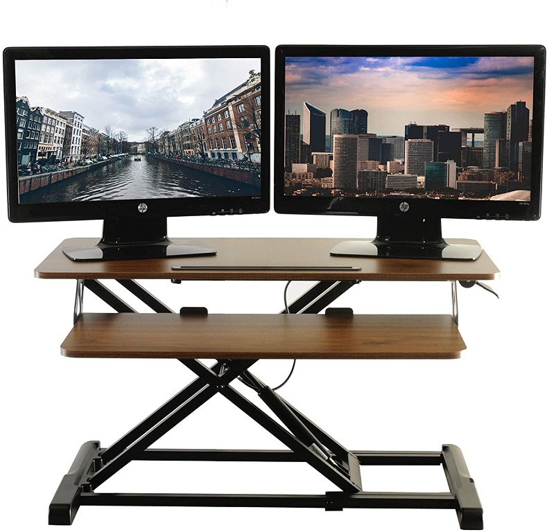 (chk) TechOrbits Standing Desk - Stand Up Desk Converter and Monitor ...