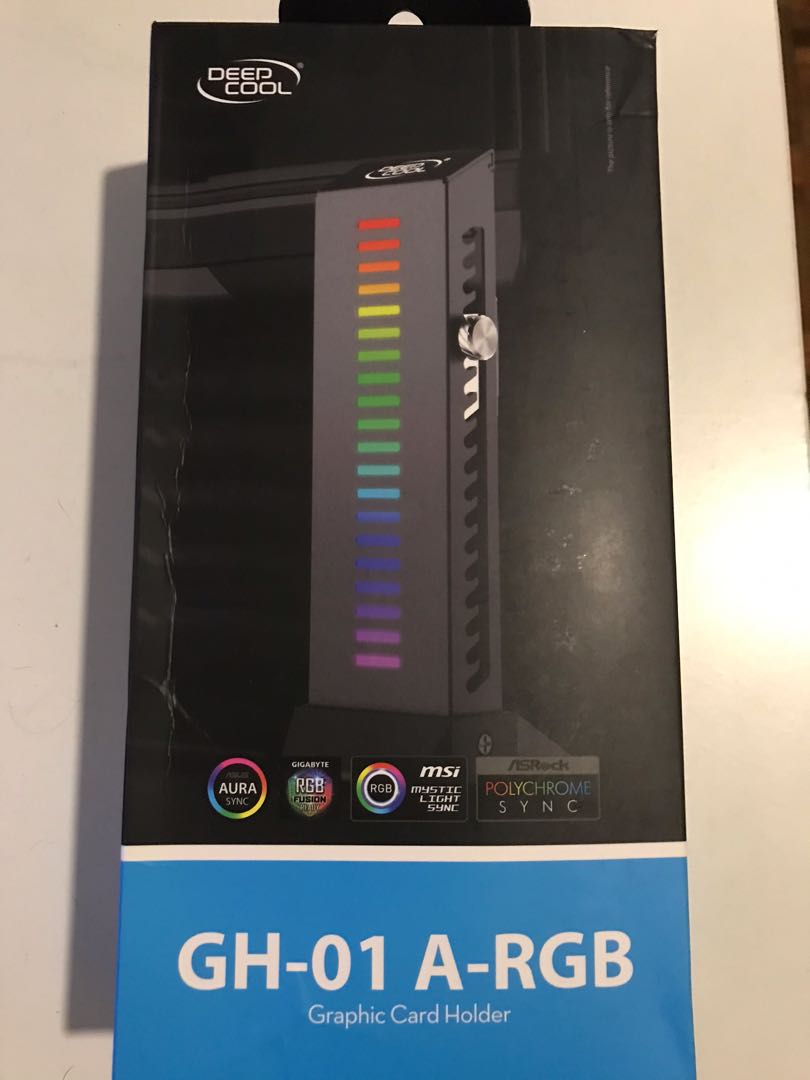 Deepcool ARGB GPU holder, Computers & Tech, Parts & Accessories ...