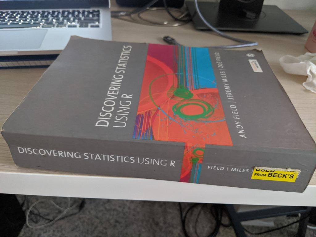 discovering statistics using r