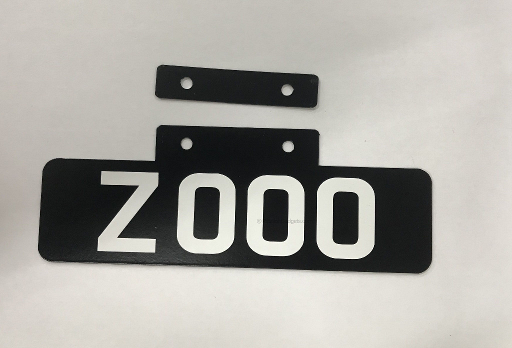 Ebike Number Plate for Power-Assisted Bicycle (PAB) Ebikes E-bike ...