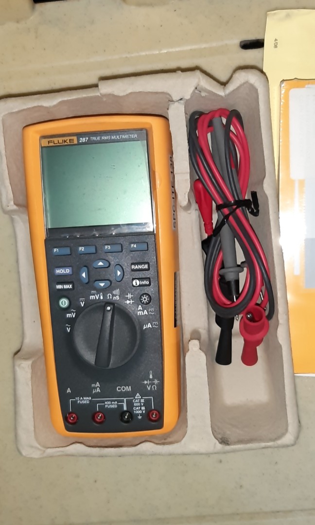 FLUKE 287 true RMS multimeter, Commercial & Industrial, Construction ...