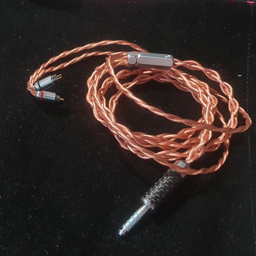 Furukawa copper Iem Cable 2 pin, Audio, Portable Audio Accessories on ...