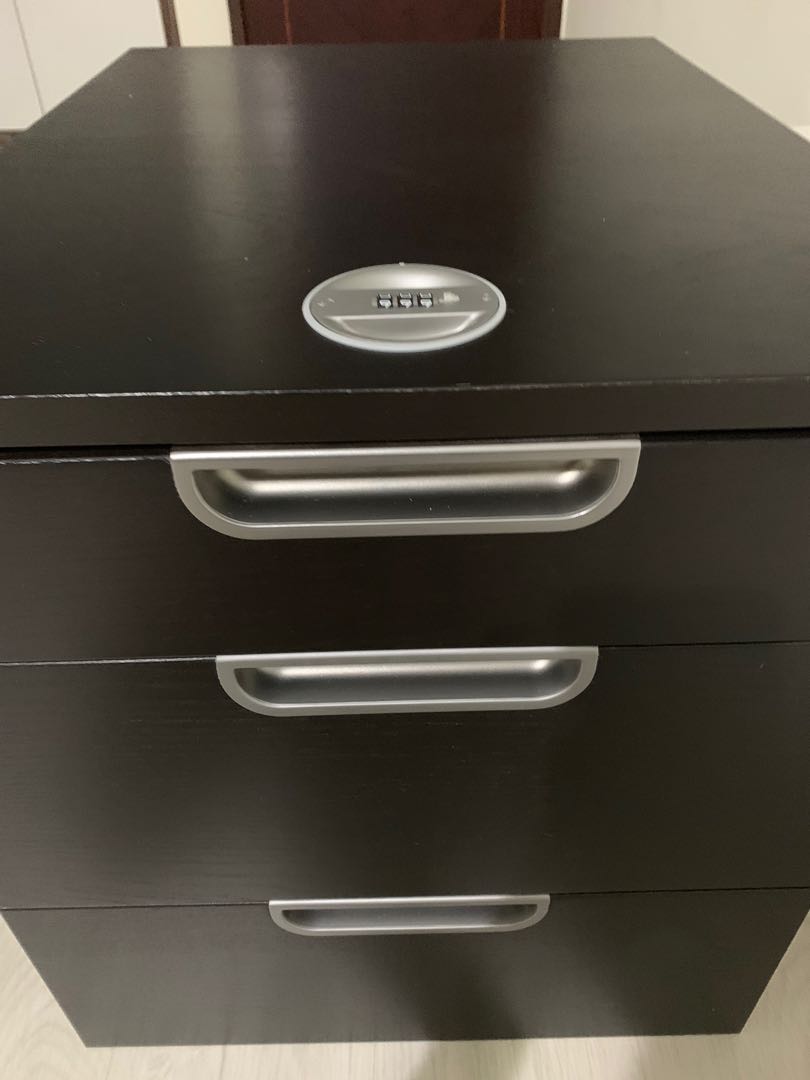 IKEA Galant Drawers (with number lock *keyless*), Furniture & Home ...