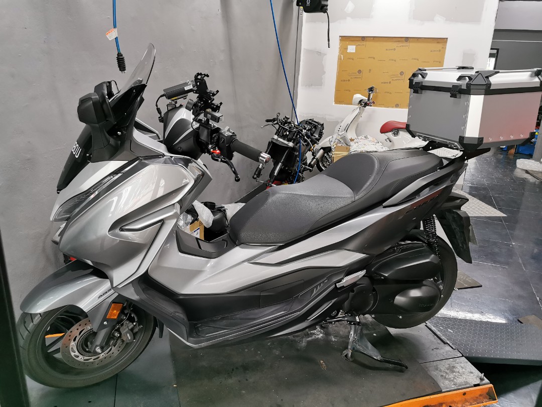 Honda Forza 300cc, Motorcycles, Motorcycles for Sale, Class 2A on Carousell