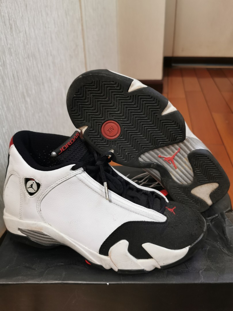 Jordan 14 aj 14 Air Jordan Nike dior Jordan retro Black toe, 男裝, 男裝鞋 ...