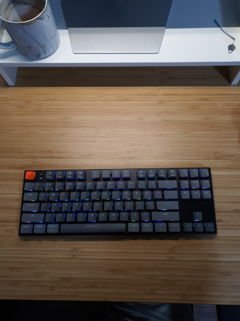 Keychron K1 TKL RGB TKL Wireless Mechanical Keyboard, Computers & Tech ...