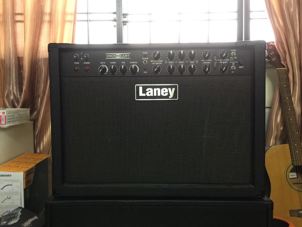 Laney Iron Heart IRT60-212 60w 2x12 Combo tube guitar amplifier ...