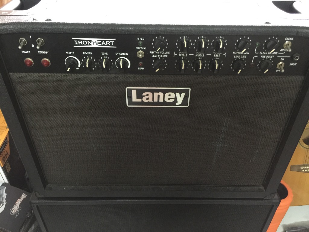 Laney Iron Heart IRT60-212 60w 2x12 Combo tube guitar amplifier ...