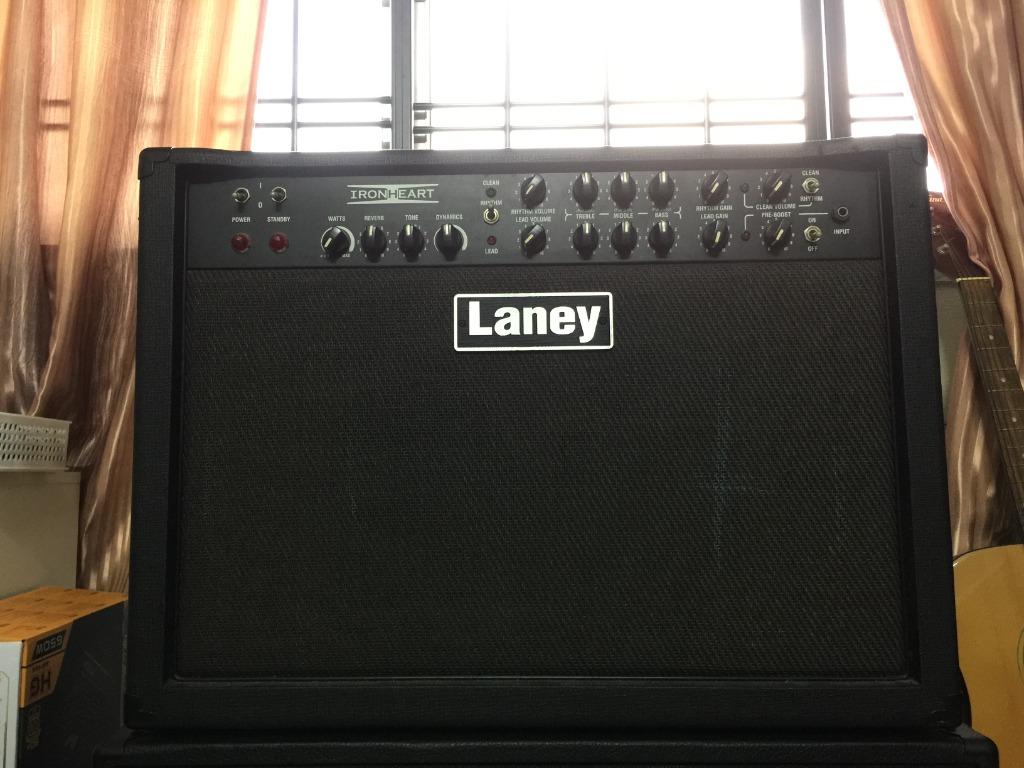 Laney Iron Heart IRT60-212 60w 2x12 Combo tube guitar amplifier ...