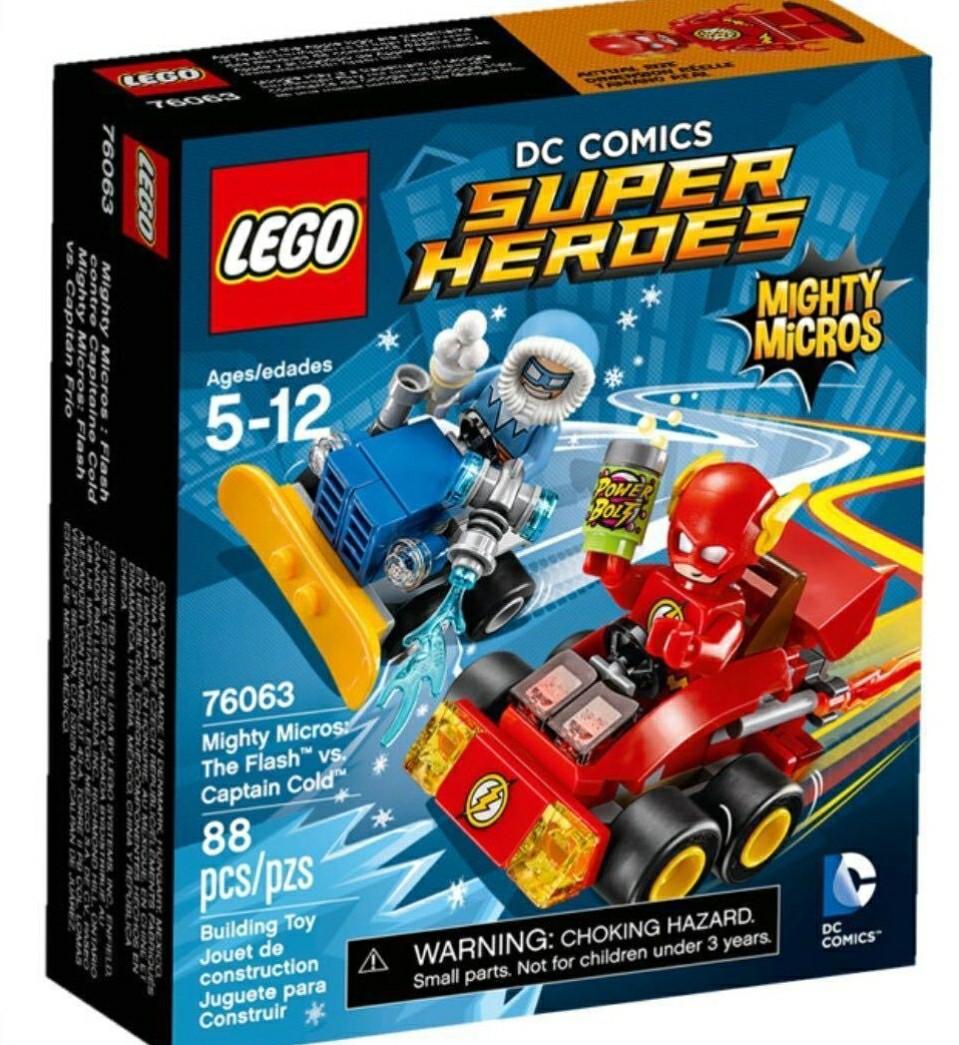 Lego 76063 DC Super Heroes Mighty Micros The Flash Vs Captain Cold ...