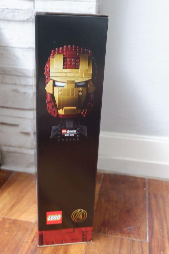 LEGO 76165 Marvel Iron Man Helmet, Hobbies & Toys, Toys & Games on ...