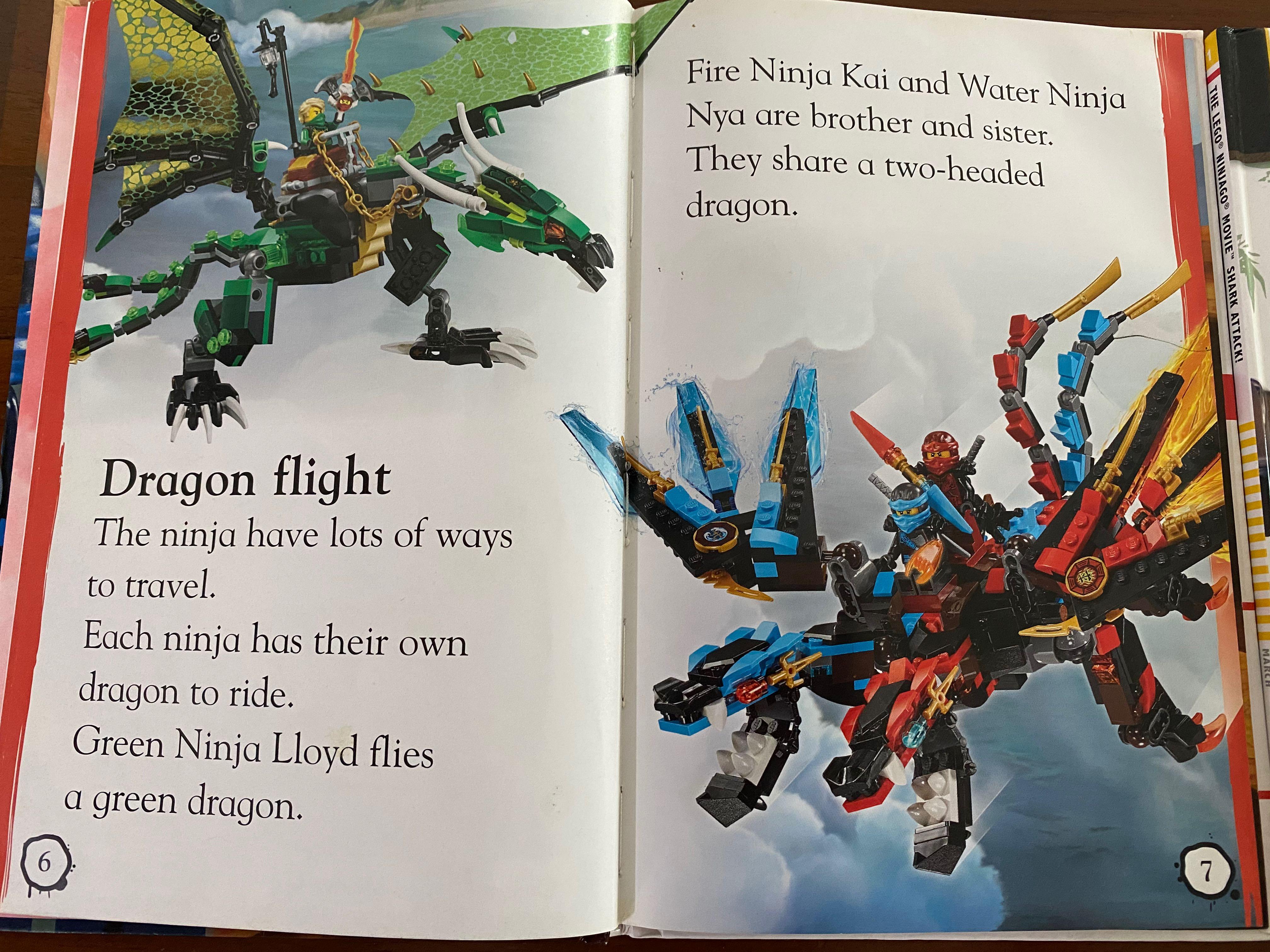 LEGO Ninjago books, Hobbies & Toys, Books & Magazines, Fiction & Non ...