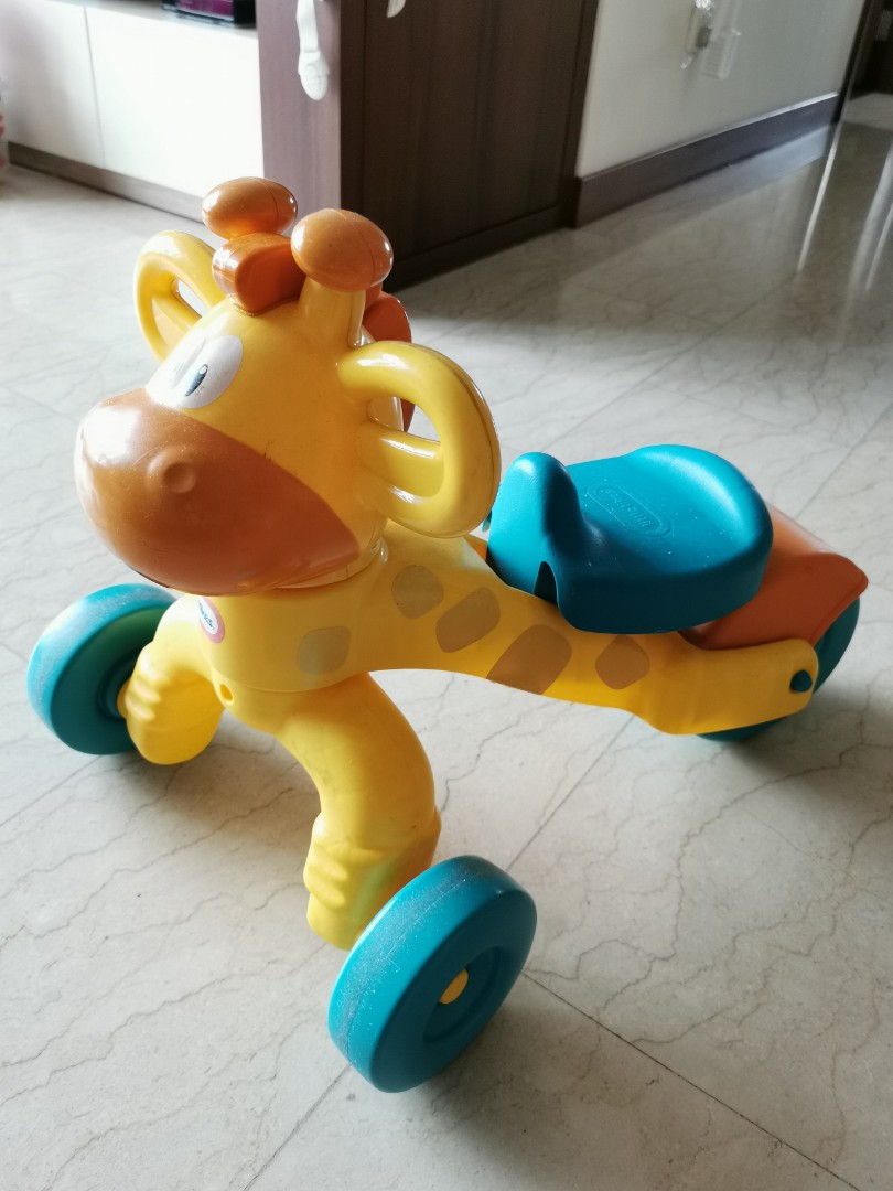 Little tikes giraffe tricycle, Babies & Kids, Infant Playtime on Carousell