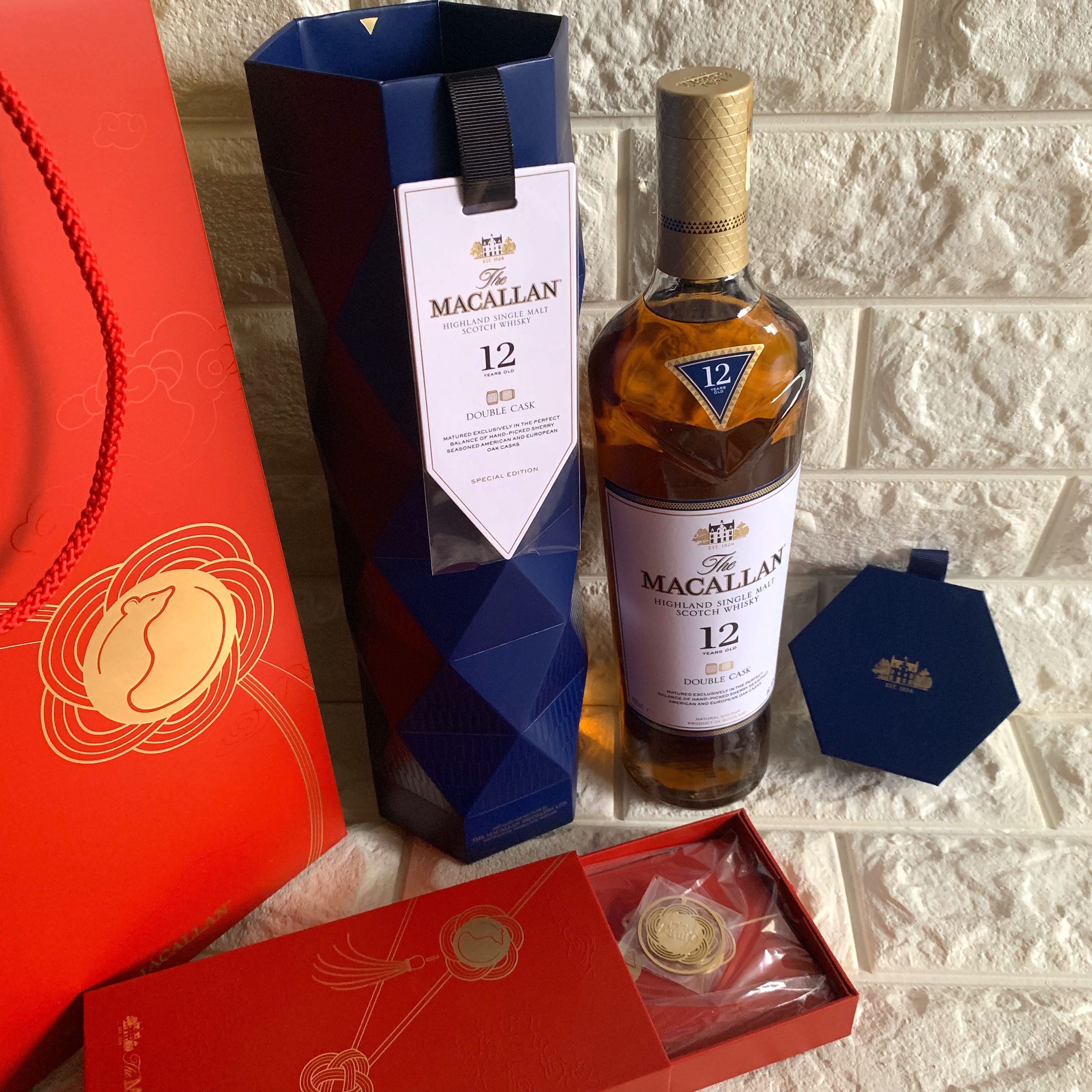 Macallan 12 Double Cask limited edition gift box, Food & Drinks ...