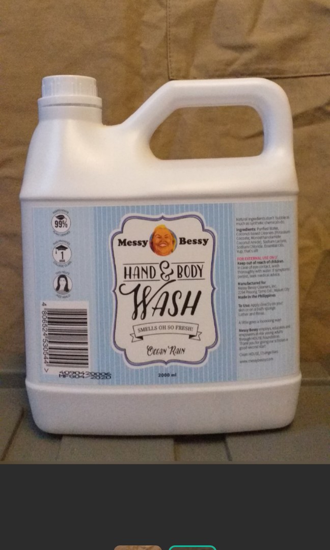 Messy Bessy Hand & Body Wash, Beauty & Personal Care, Bath & Body, Body ...