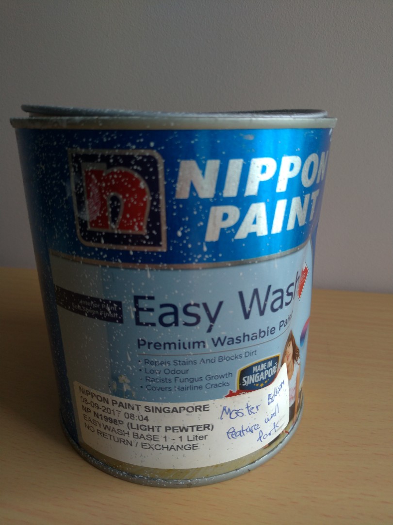 Nippon "Light Pewter" Indoor Paint, Everything Else on Carousell