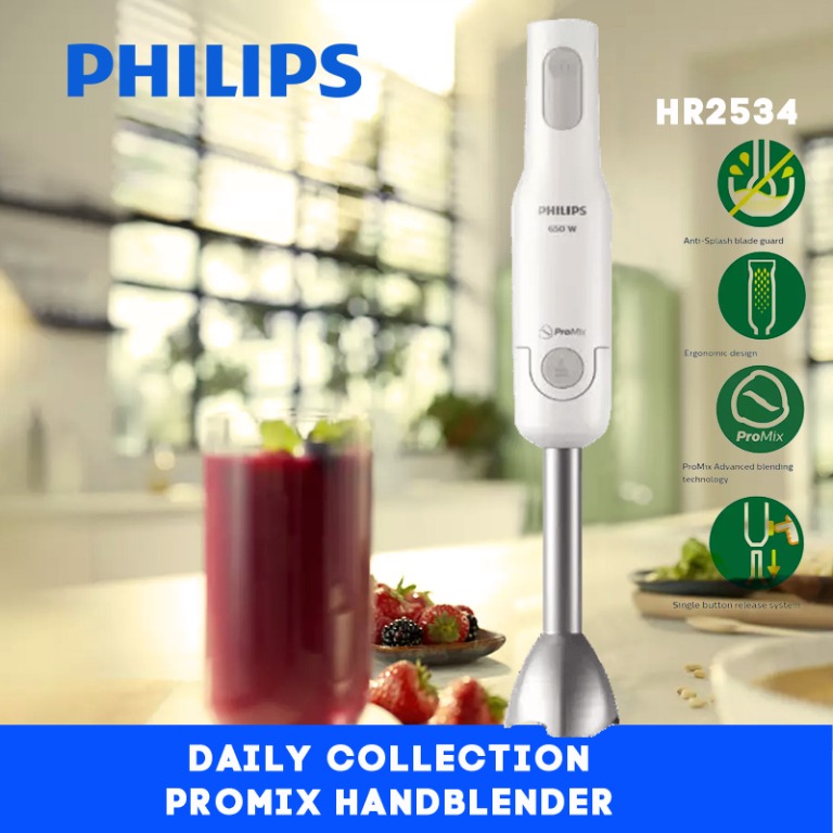 PHILIPS HR2534 Daily Collection ProMix Handblender, TV & Home ...