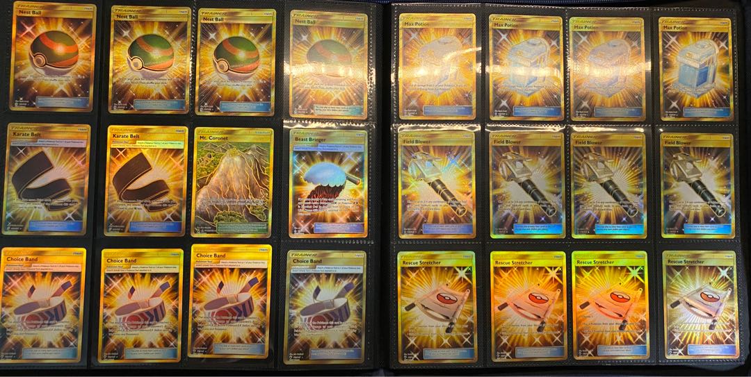 Pokémon Secret Rare/ Gold Trainer Cards, Hobbies & Toys, Toys & Games ...