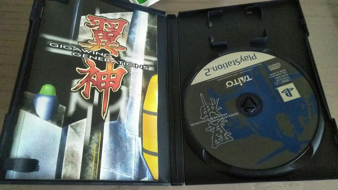 PS2 日版 翼神 GIGA WING GENGERATION, 電子遊戲, 遊戲機配件, 遊戲禮物卡及帳戶 - Carousell
