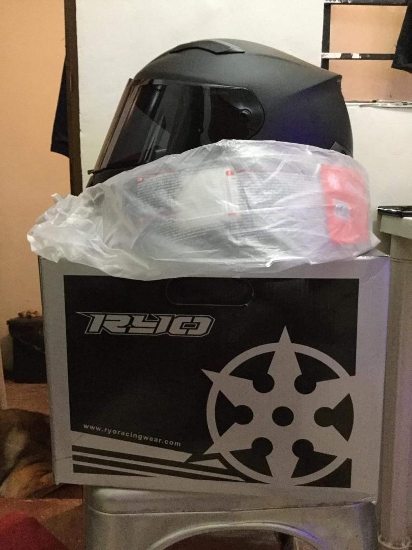 Ryo Full Face Helmet Large, Motorbikes, Motorbike Parts & Accessories ...