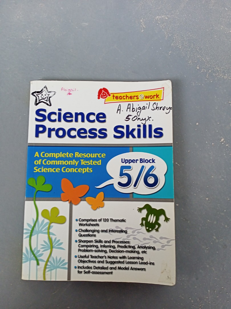 Science process skills primary 5 and 6( teachers@work), Hobbies & Toys ...