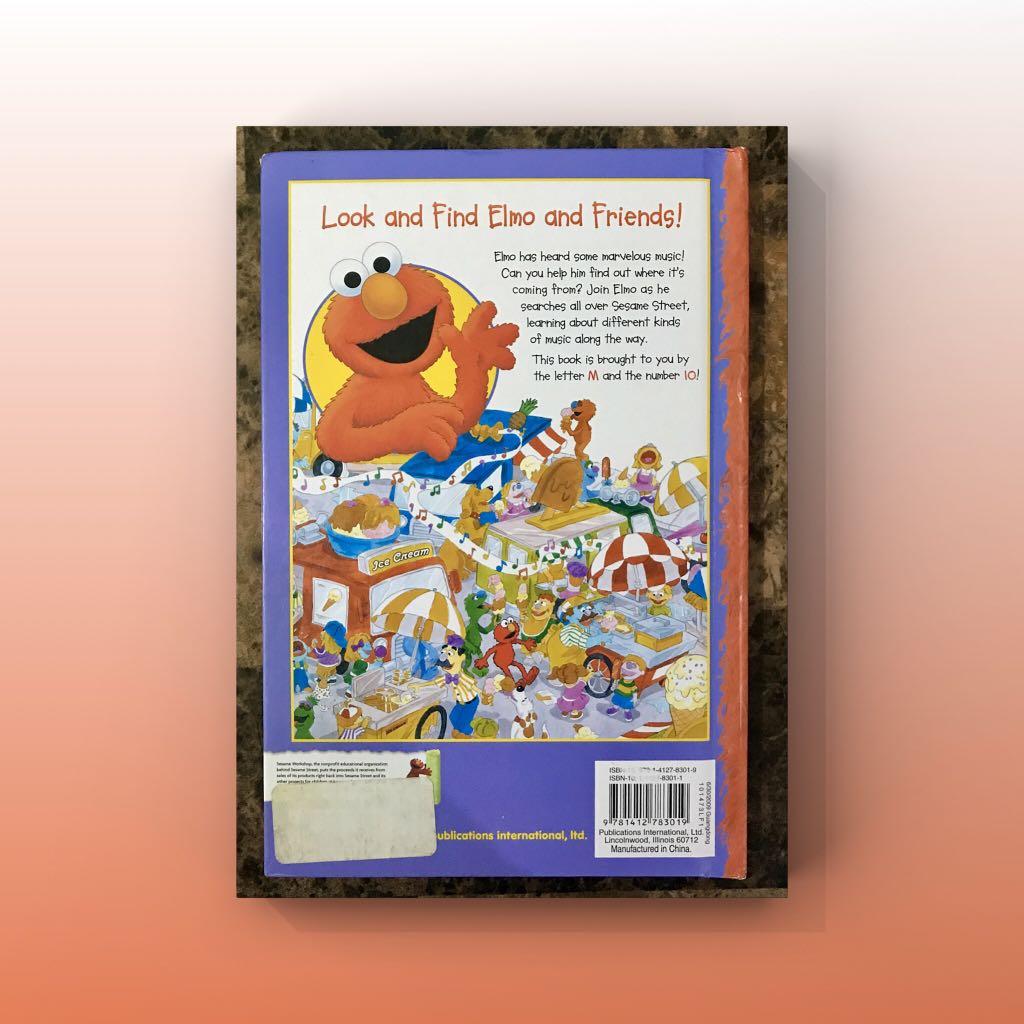 Sesame Street Elmo, Hobbies & Toys, Books & Magazines, Children's Books ...