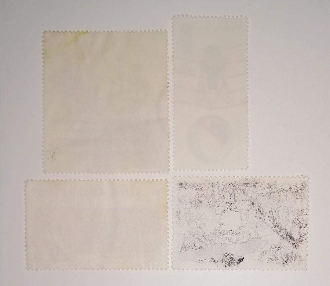 SINGAPORE STAMPS (4 PCS RM10) A, Hobbies & Toys, Collectibles ...