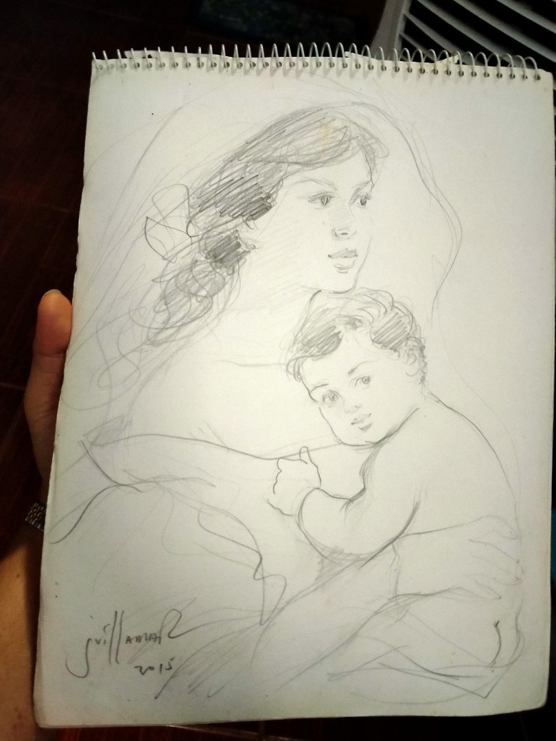 Sketched of Joseph Villamar, Hobbies & Toys, Stationary & Craft, Art ...