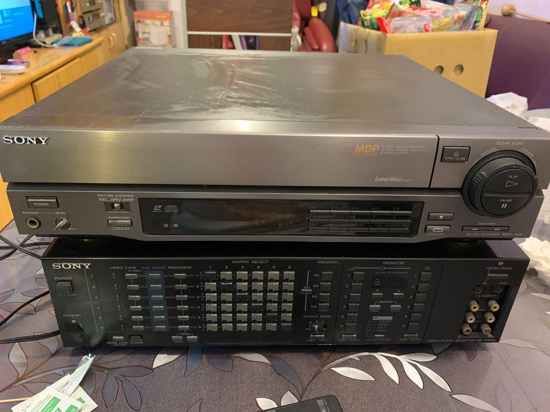 Sony LD player, 家庭電器, 電視 & 其他娛樂, 藍光及播放器 - Carousell