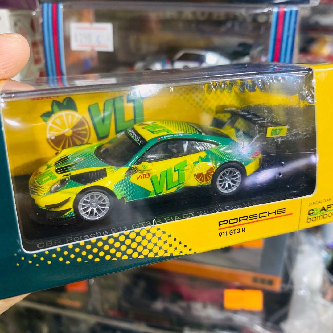 Spark Model 1:64 CBR Porsche 911 GT3 R FIA GT World Cup Macau 2018 VLT ...