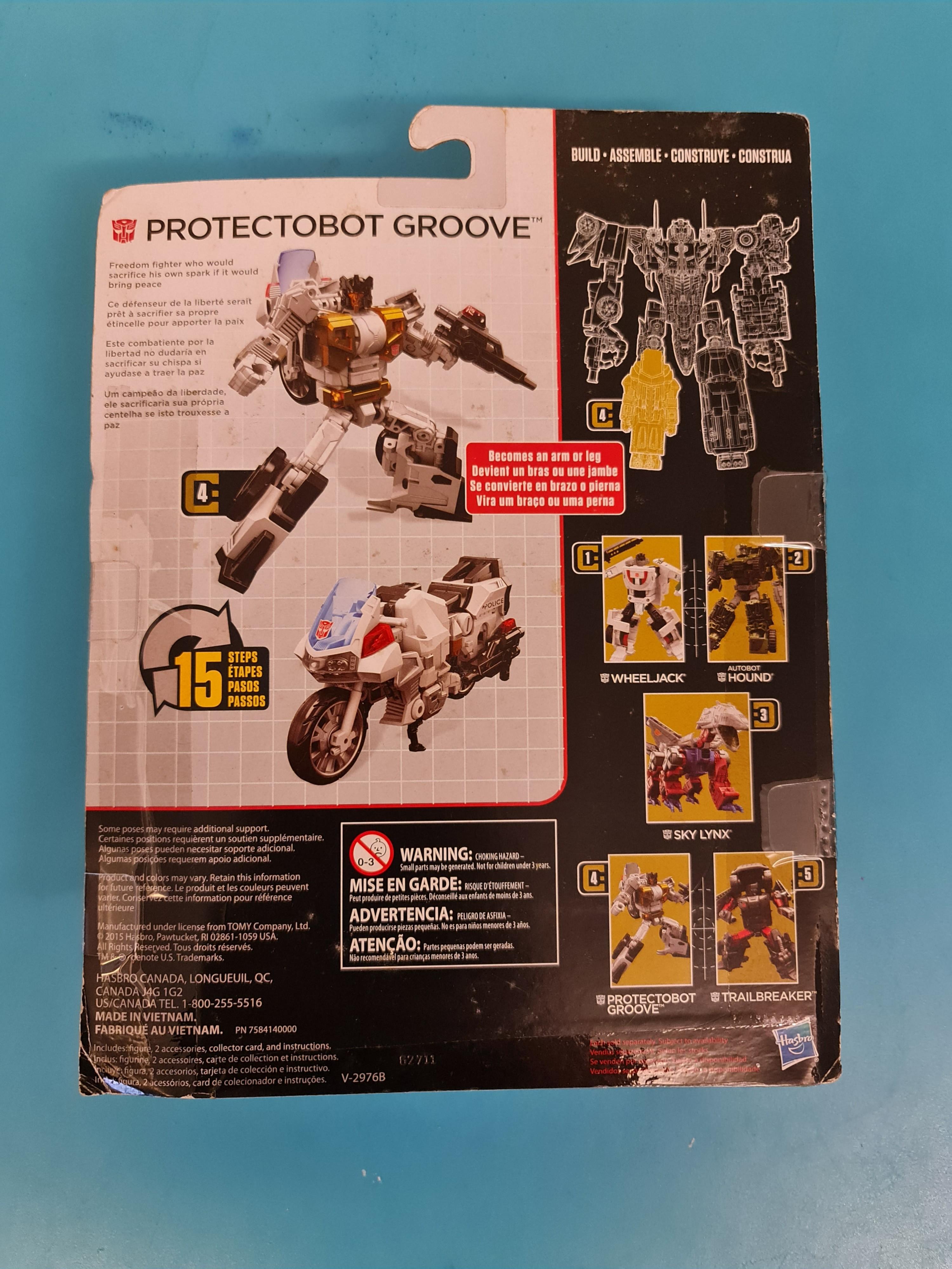 Transformers Combiner Wars Autobot Groove, Hobbies & Toys, Toys & Games ...