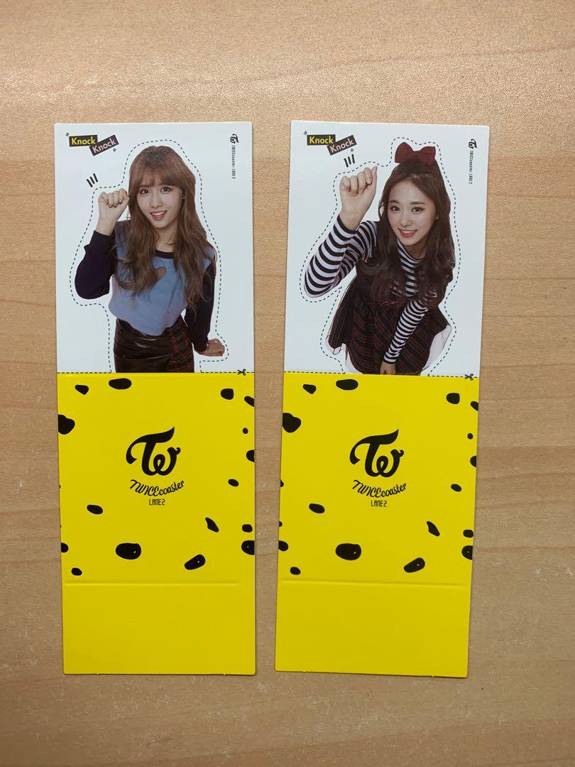 Twice album & momo,tzuyu bookmark, Hobbies & Toys, Memorabilia ...