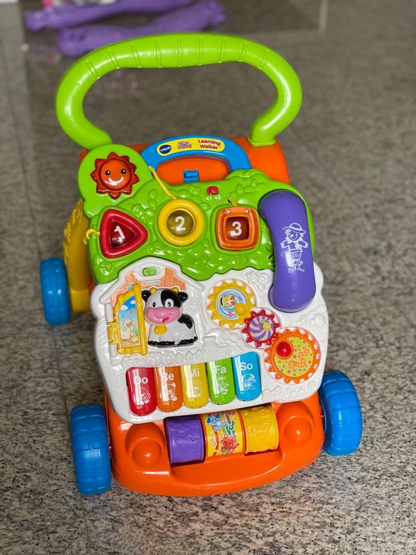 VTech Sit-Stand Learning Walker, Babies & Kids, Infant Playtime on ...