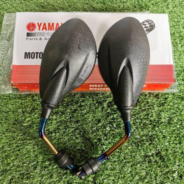 Yamaha titanium side mirror, Motorcycles, Motorcycle Accessories on ...