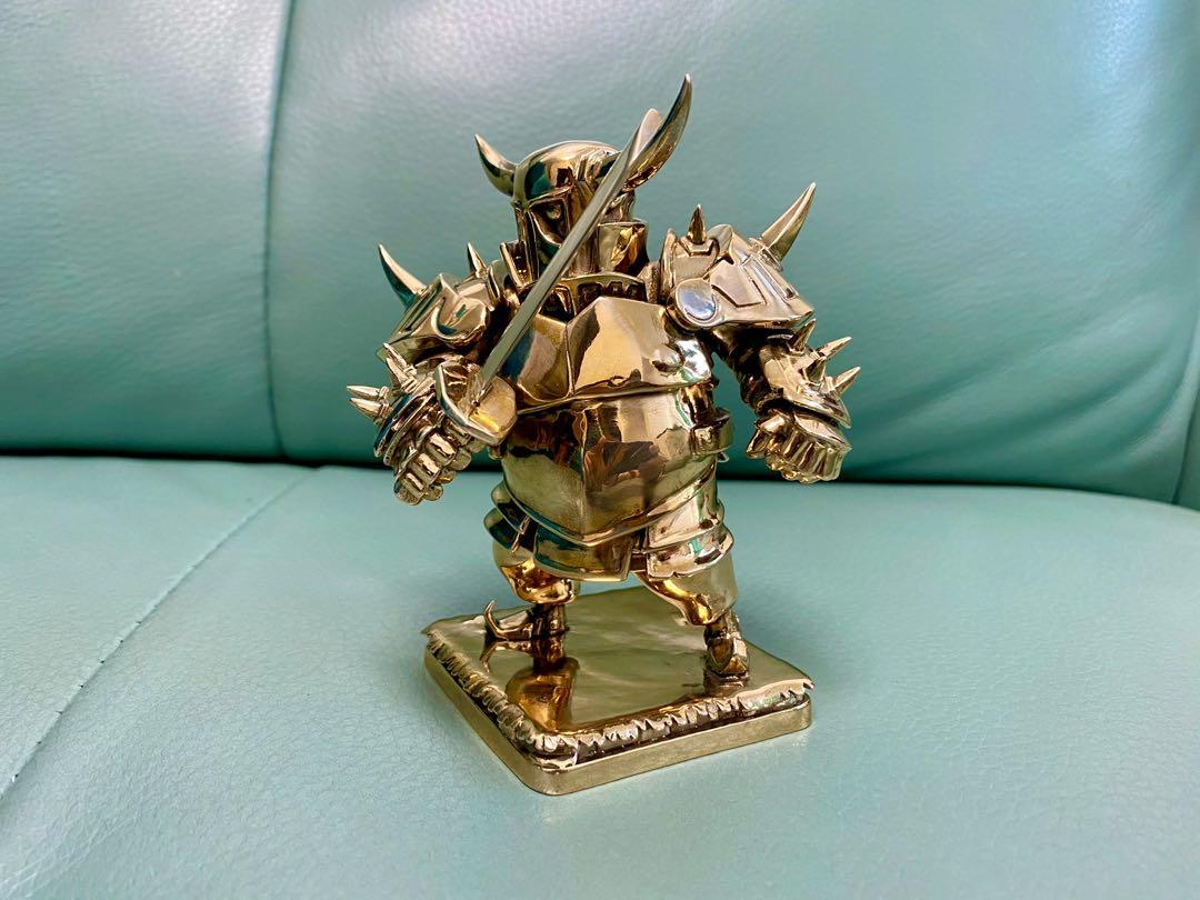 部落衝突 皇室戰爭 PEKKA Figure Clash Royale 純銅皮卡, 興趣及遊戲, 玩具 & 遊戲類 - Carousell