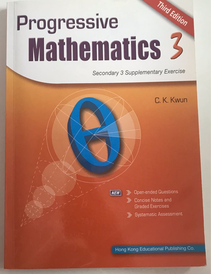 數學練習 Progressive Mathematics 3, 興趣及遊戲, 書本 & 文具, 教科書 - Carousell