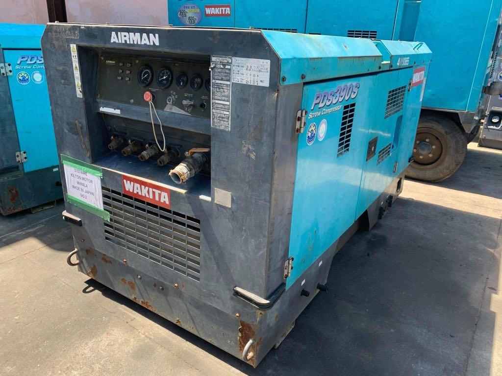 Airman 390 cfm Compressor, Commercial & Industrial, Construction Tools ...
