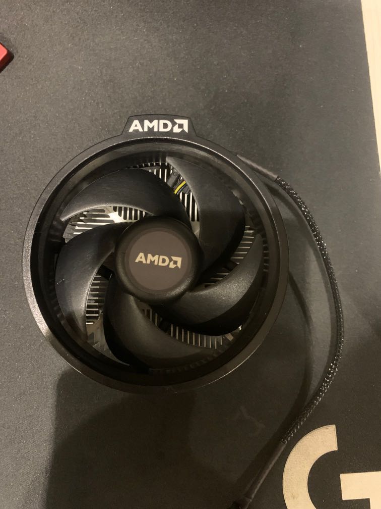 AMD Wraith Spire CPU Cooler, Computers & Tech, Parts & Accessories ...