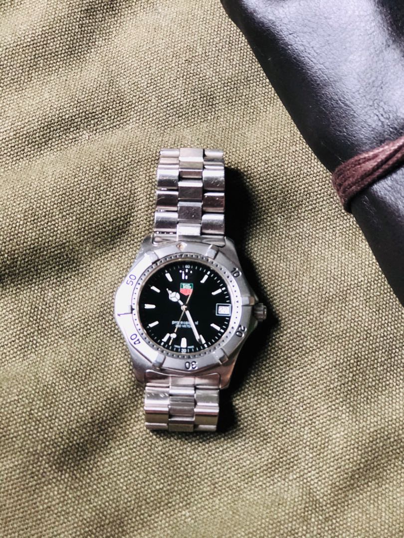 Authentic Tag Heuer Steel Watch, Men's Fashion, Watches & Accessories ...
