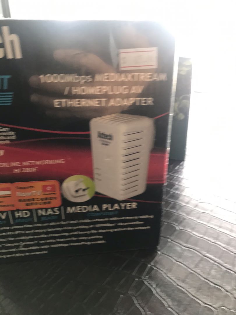 Aztech homeplug av ethernet adapter, Computers & Tech, Parts ...