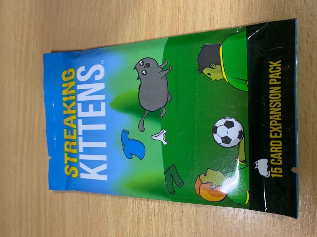 【INCLUDE CARD SLEEVED】Exploding Kittens with Expansion Packs, Hobbies ...